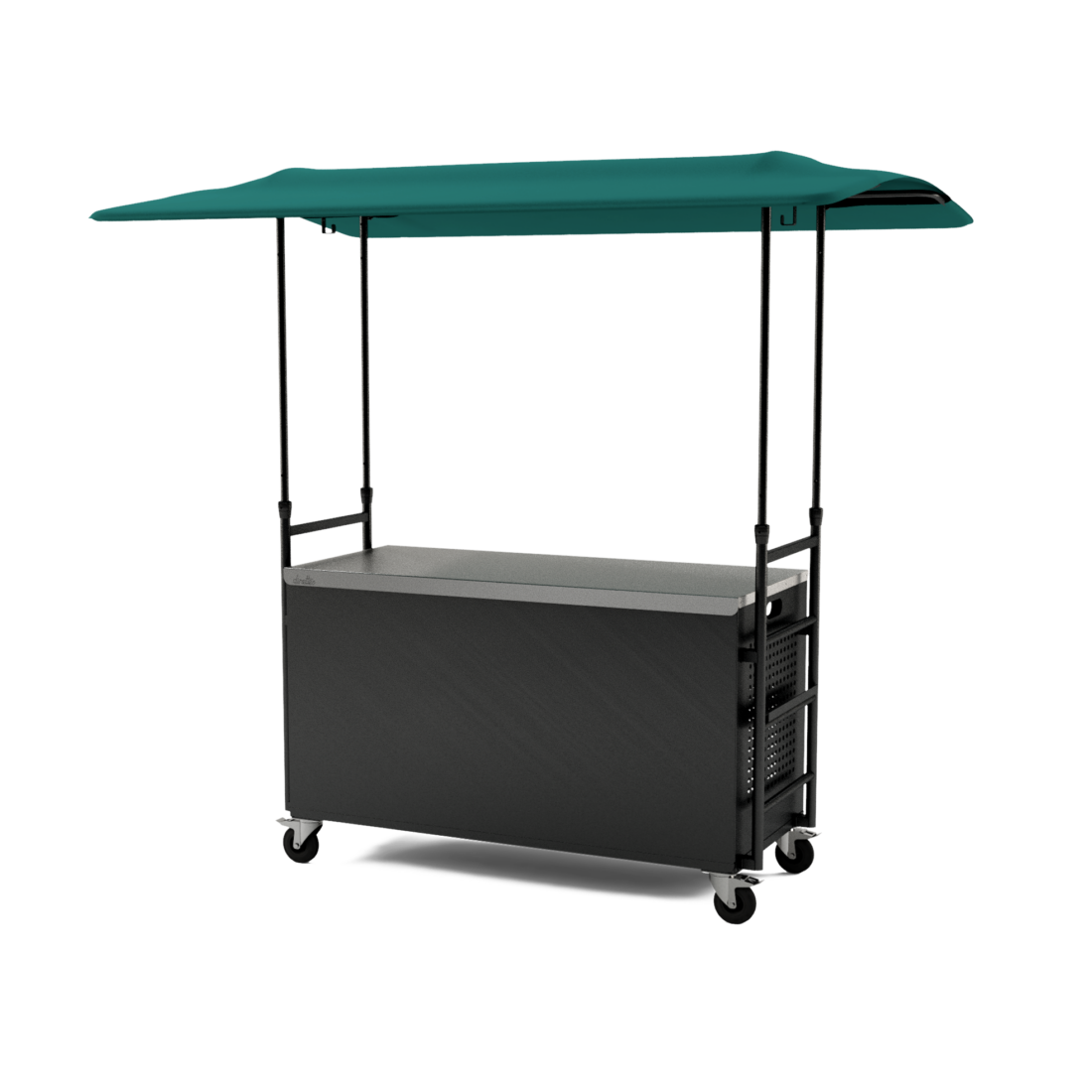 Chariot ambulant pour traiteur, restauration et vente ambulante