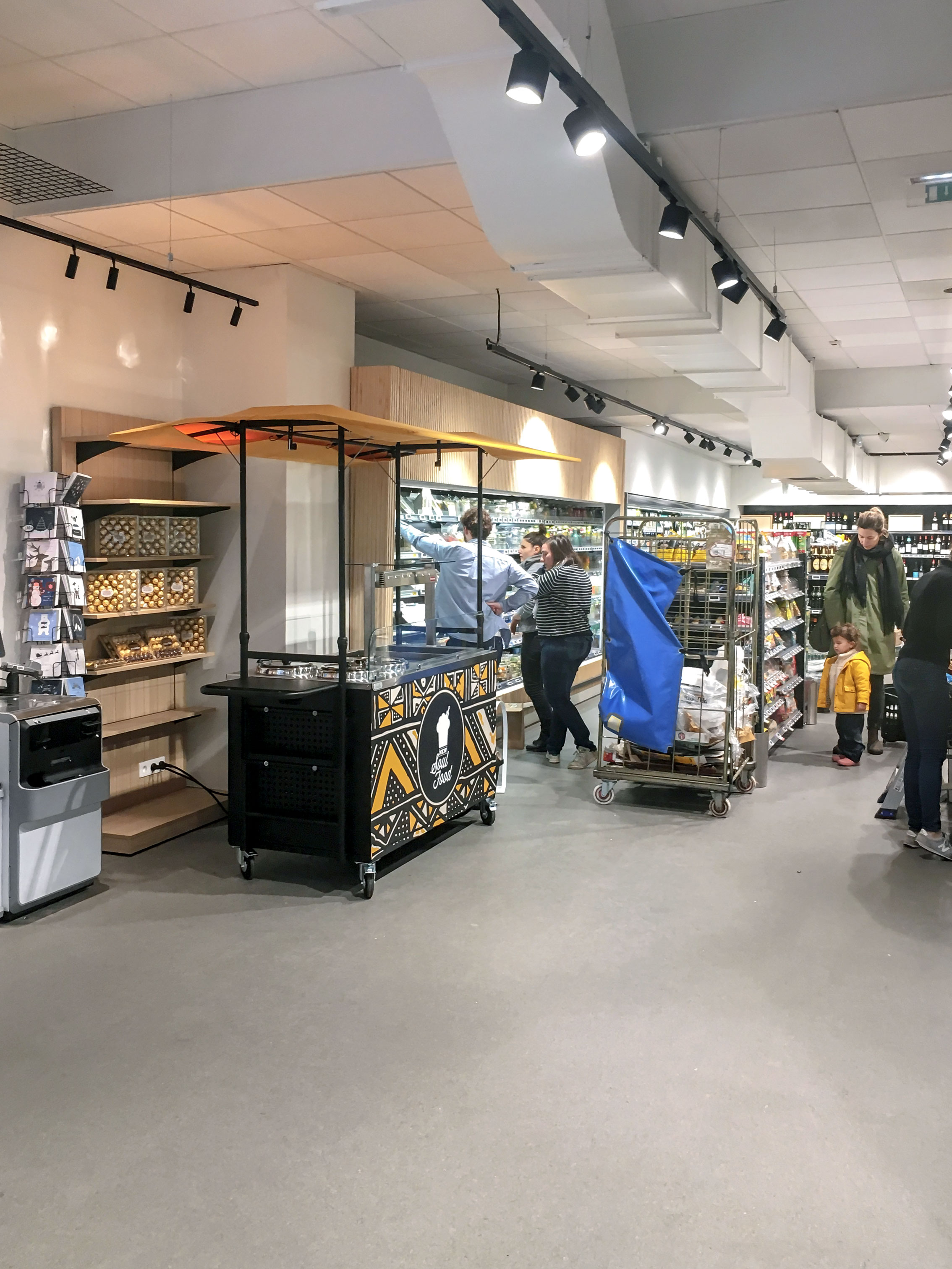 Chariot snack / grande distribution - New Soul Food - Street food