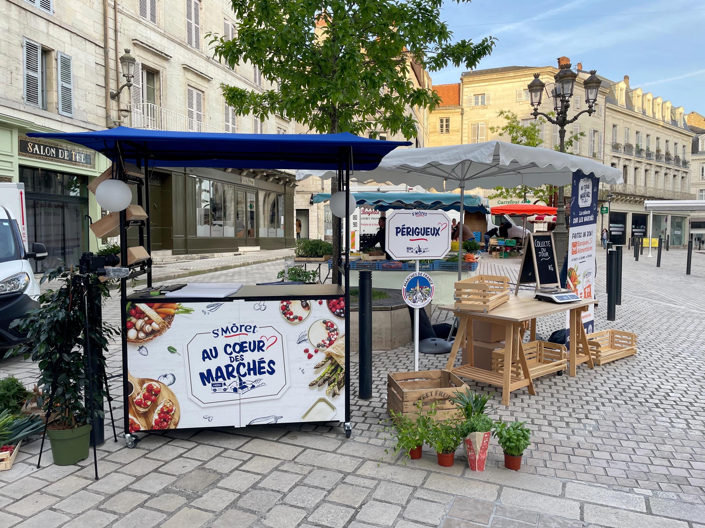 Stand / Bar à fromages - St Môret - Fromage à tartiner